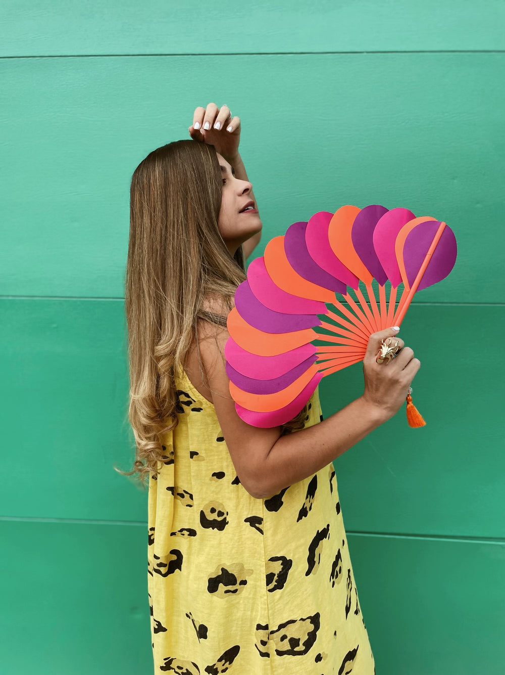 Michu Silk Hand Fans – POLA PARA MI